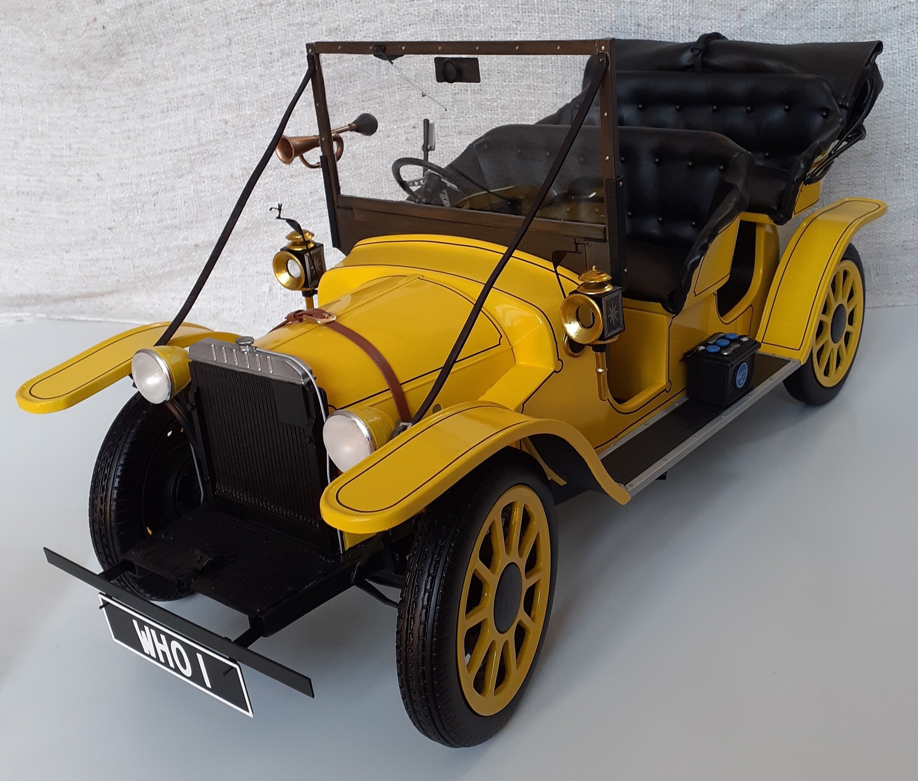 Doctor Who Bessie Car 3D Print STL Model Kit 3D model 3D printable ...