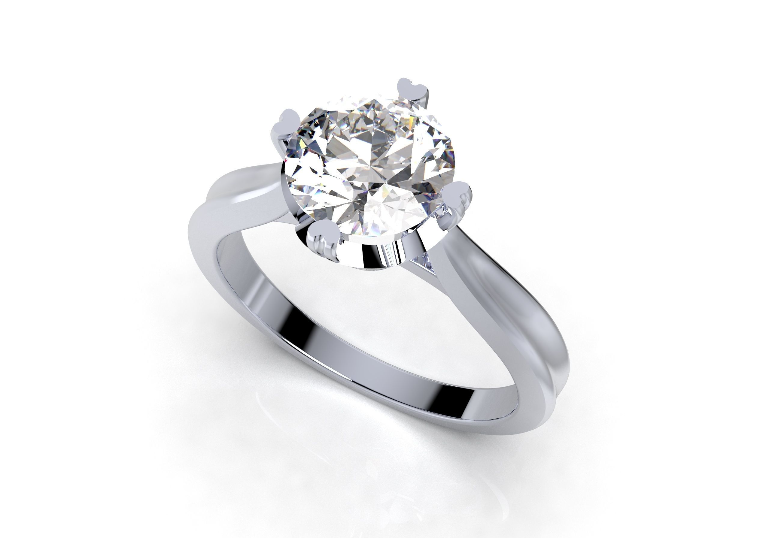 Jewelry Engagement Ring Rendering Animation-CC102 3D model | CGTrader