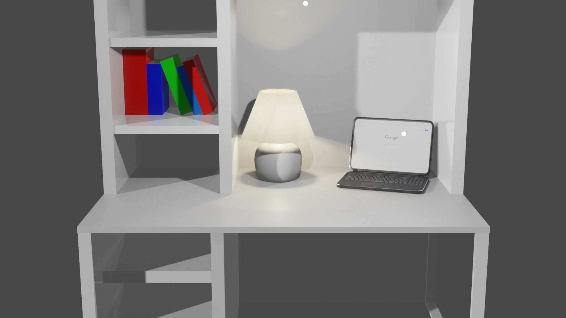 Personal Desk free 3D model | CGTrader