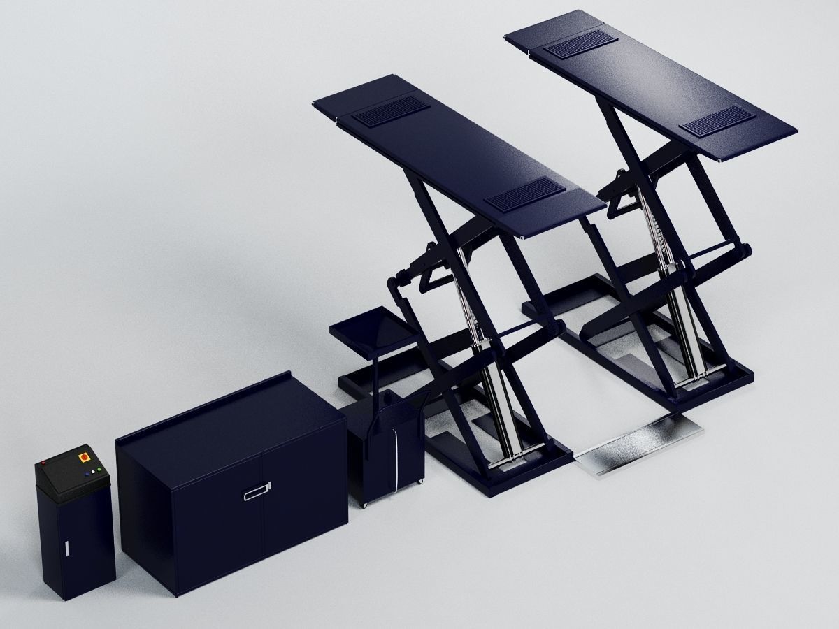 Repair Shop Props 3D model | CGTrader