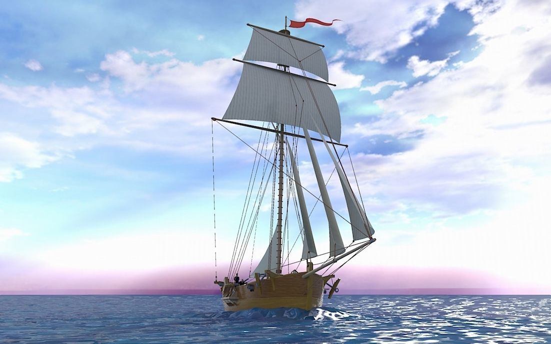 HMS Aldebaran 3D model | CGTrader