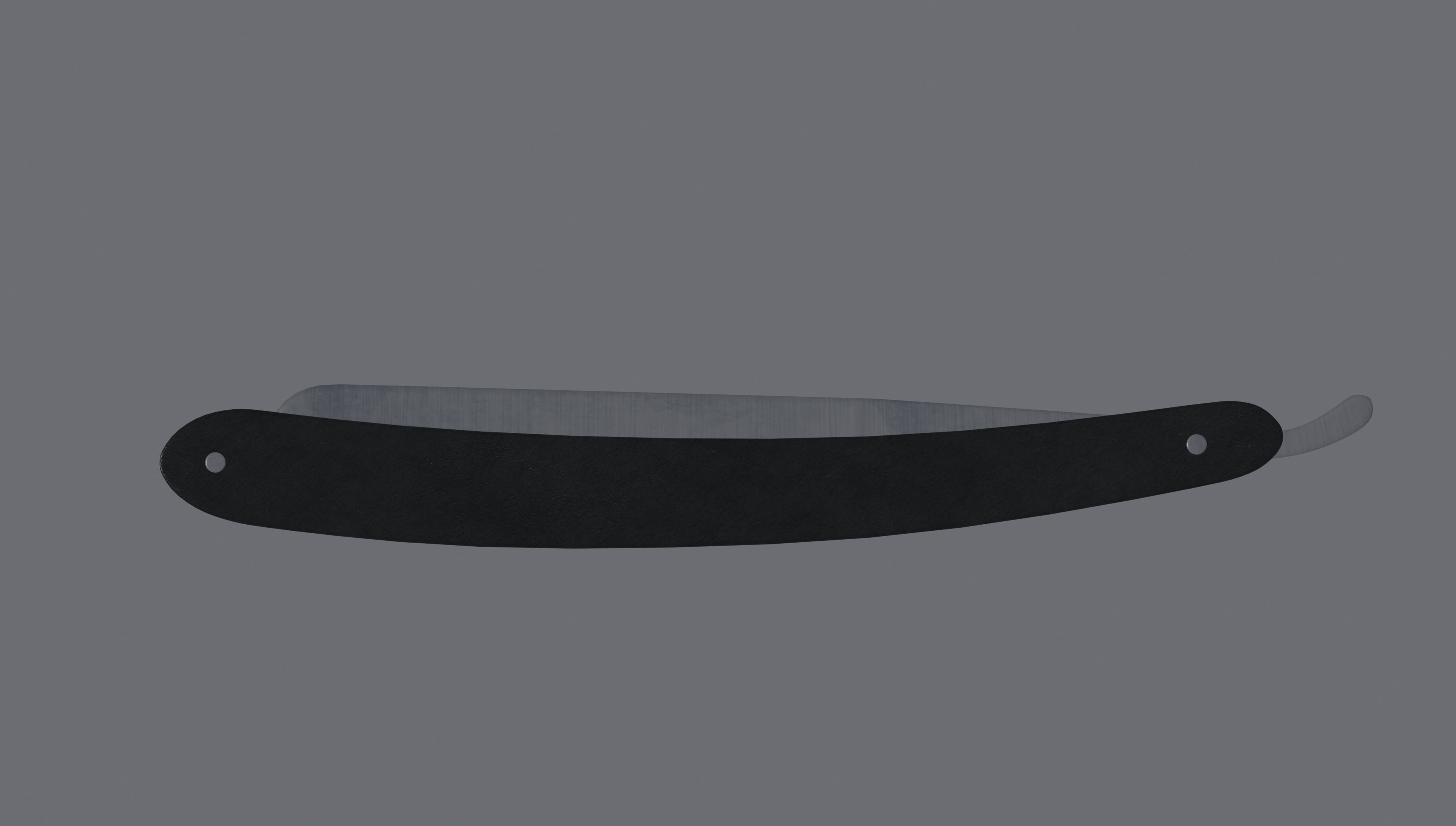 3D model Straight Razor VR / AR / low-poly | CGTrader