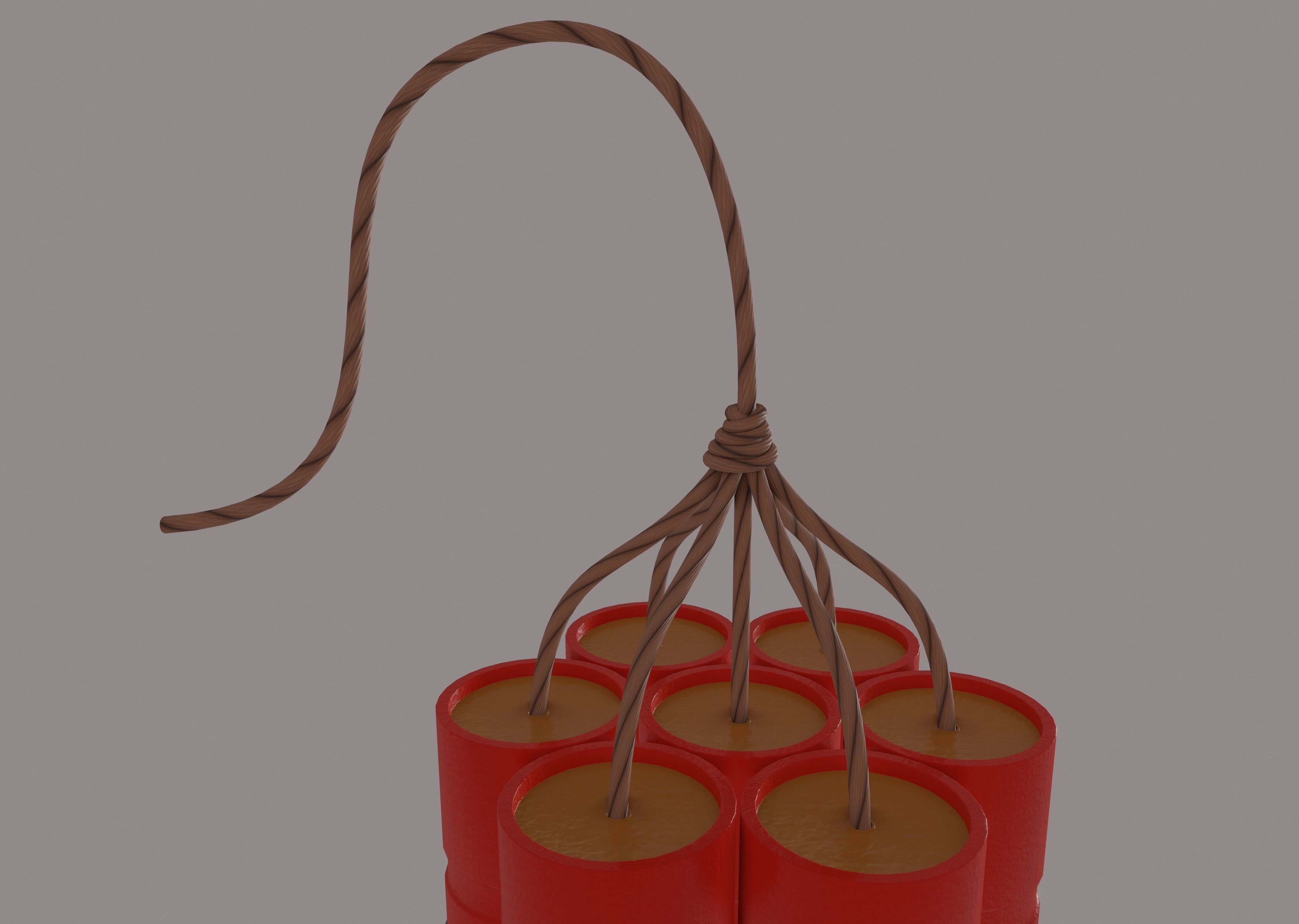 Dynamite Bundle 3D model | CGTrader