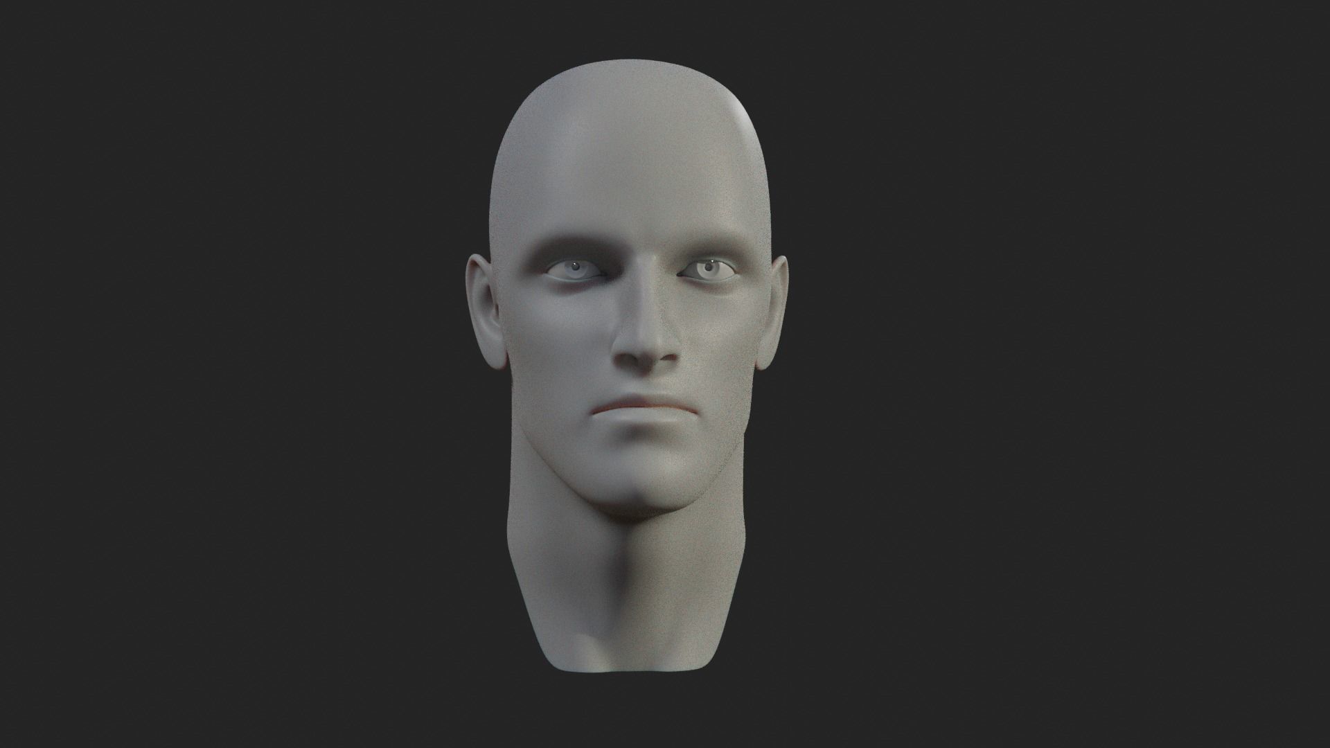 Male Head 3D model | CGTrader