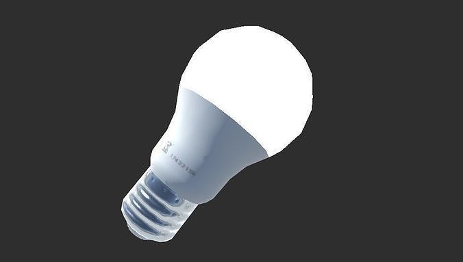 LED lightbulb free VR / AR / low-poly 3D model | CGTrader
