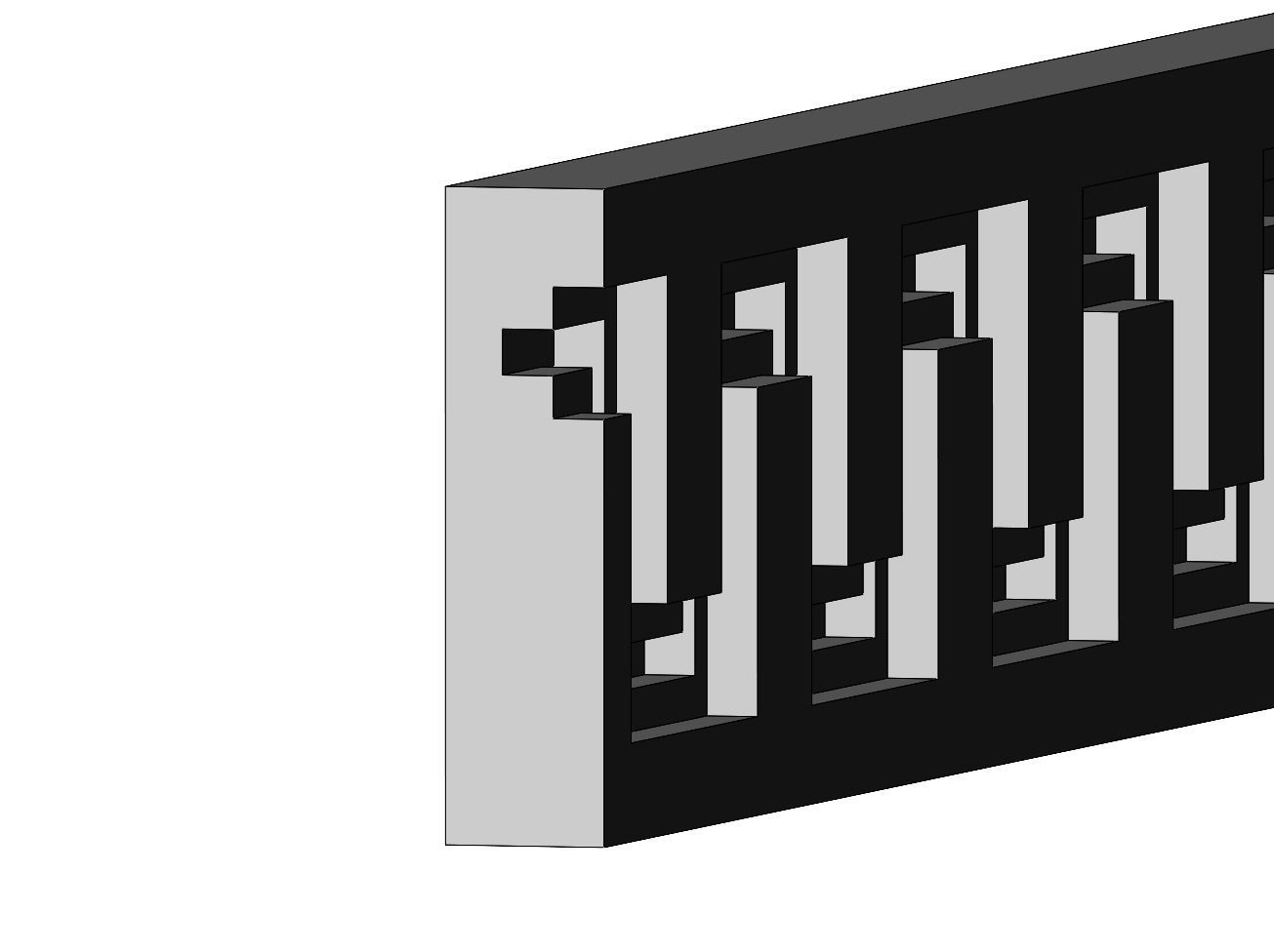 Greek key frieze panels for plaster and wood working 3D model 3D ...