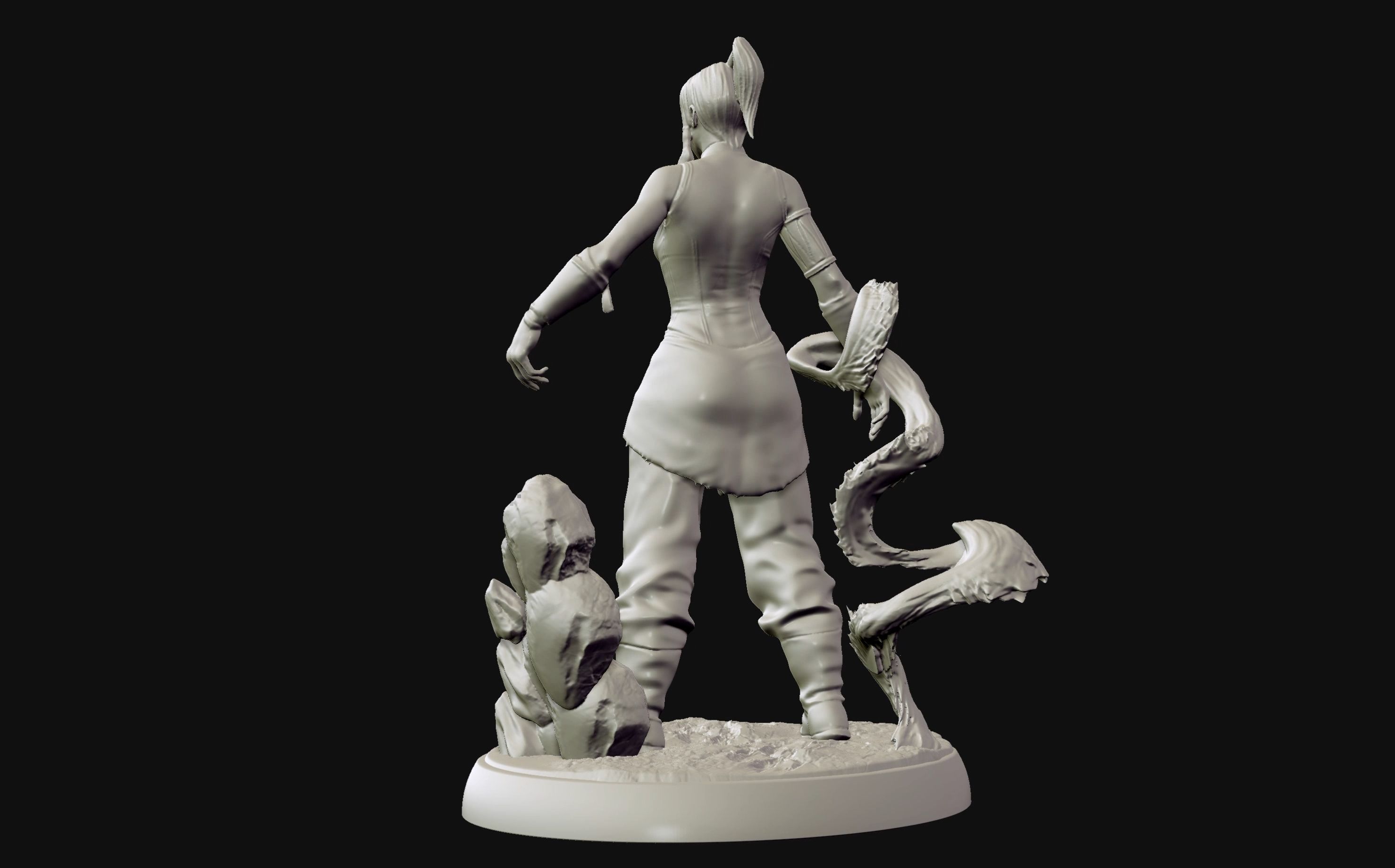 Korra 3d print figurine - The Legend of korra 3D model 3D printable ...