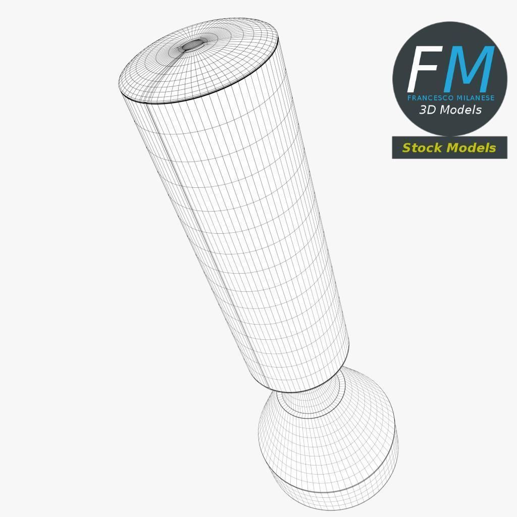 Free standing boxing bag 3D model | CGTrader