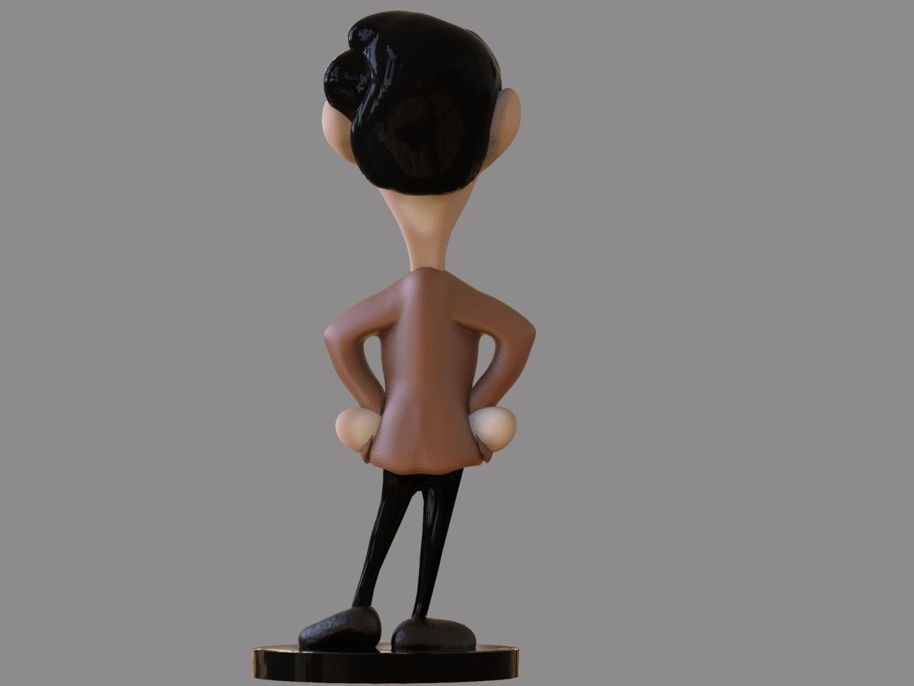 Mr Bean Toon 3D model 3D printable | CGTrader