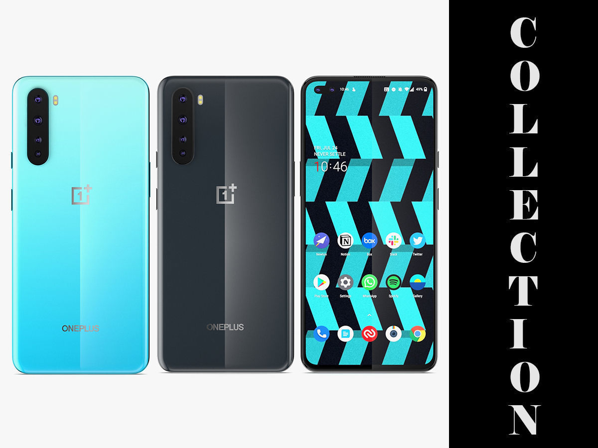 OnePlus Nord All Colors 3D model | CGTrader