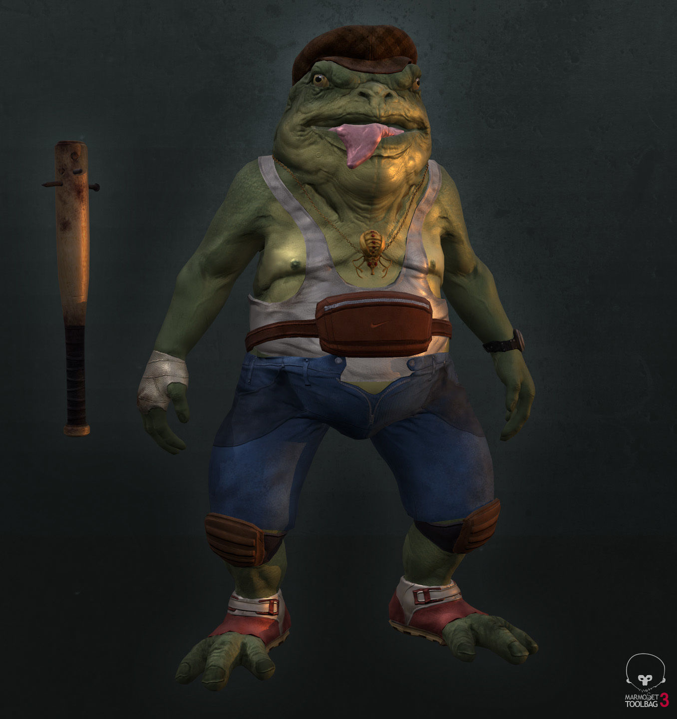 3D model Toad mutant boss VR / AR / low-poly | CGTrader