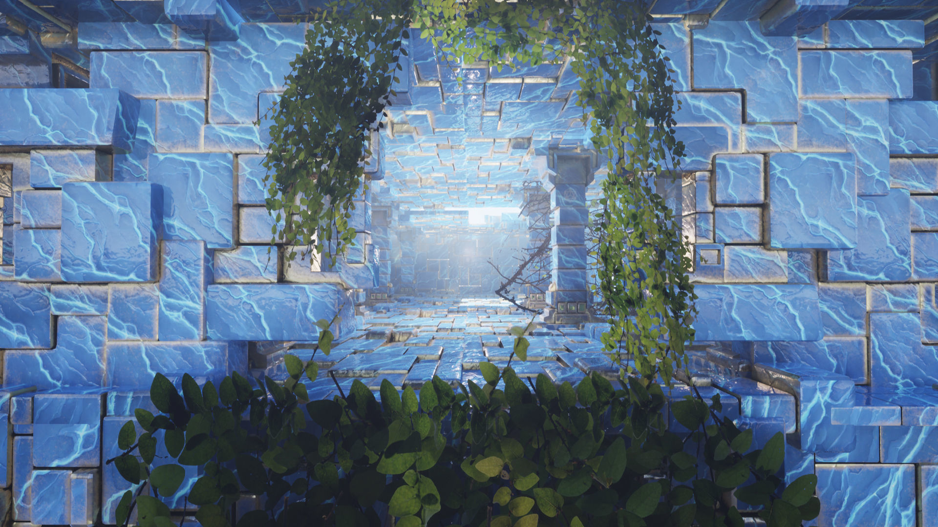 Modular Walls Fantasy free VR / AR / low-poly 3D model | CGTrader