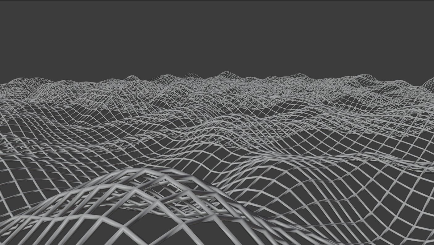 Sci-Fi Wave Animation 3D model | CGTrader