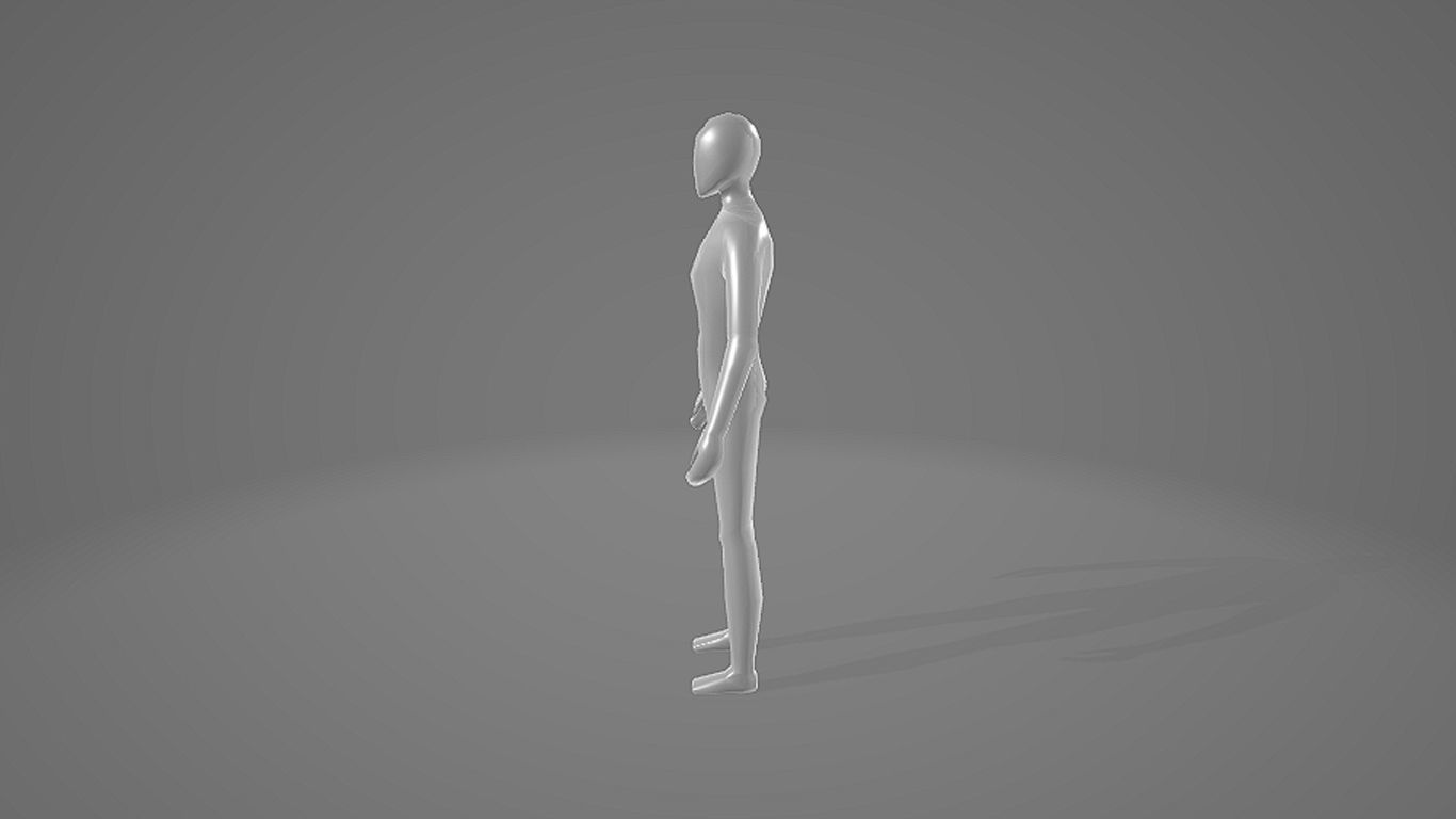 Low Poly Man human free 3D model | CGTrader