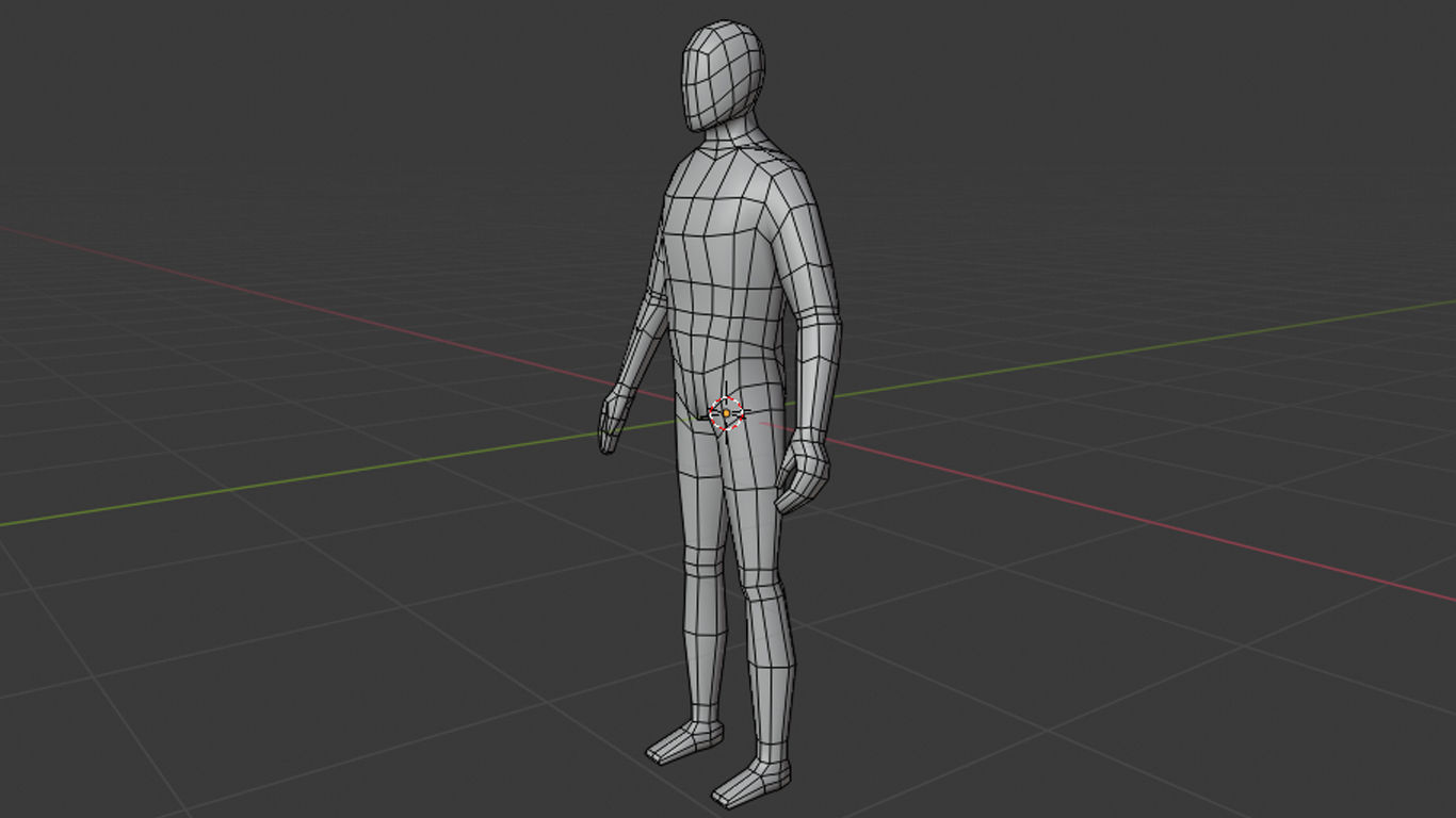 Low Poly Man human free 3D model | CGTrader