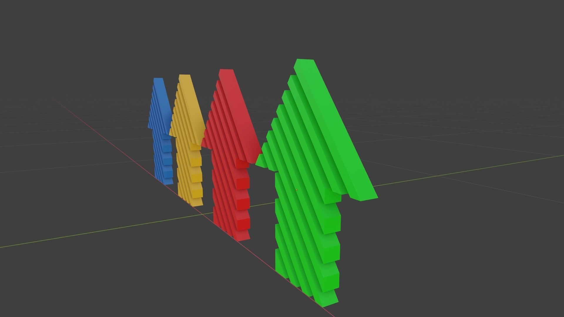 3D model Low poly arrow 53 VR / AR / low-poly | CGTrader