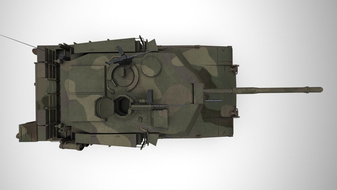 3D model Abrams Tank VR / AR / low-poly | CGTrader