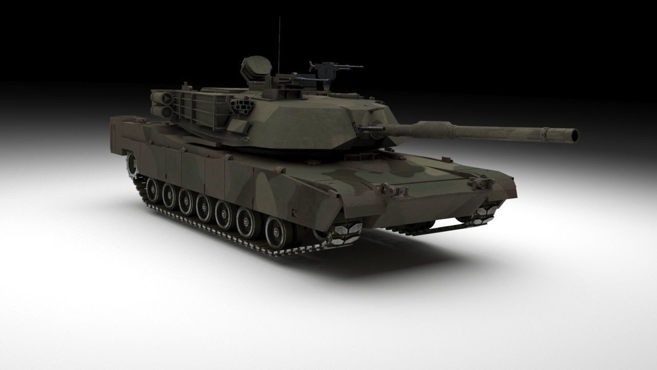 3D model Abrams Tank VR / AR / low-poly | CGTrader