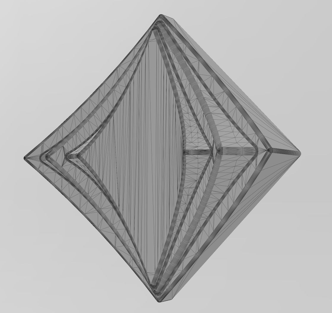 Abstract modular tiles for decor 3D model 3D printable | CGTrader