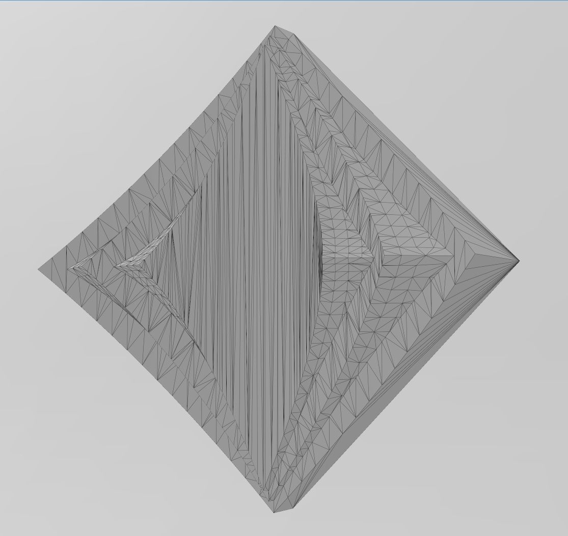 Abstract modular tiles for decor 3D model 3D printable | CGTrader