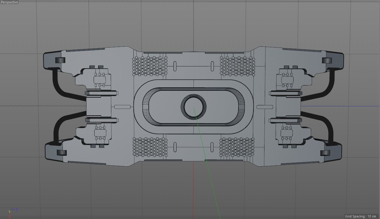 Sci-Fi Props Gadget Panel free 3D model | CGTrader