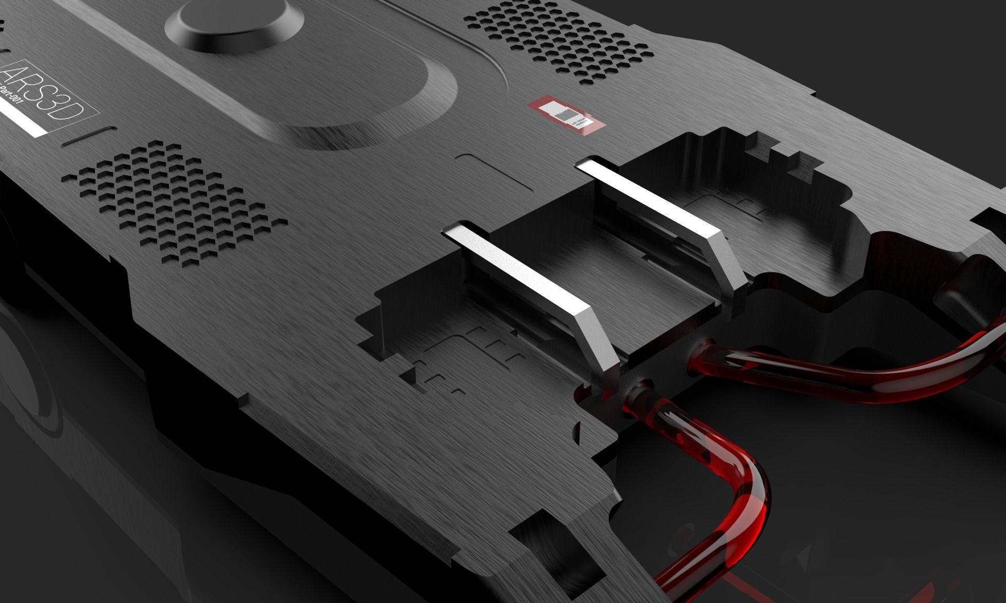 Sci-Fi Props Gadget Panel free 3D model | CGTrader