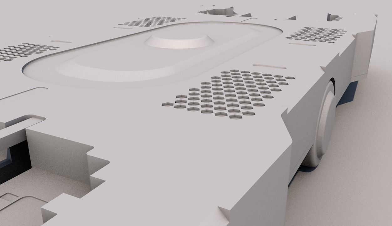 Sci-Fi Props Gadget Panel free 3D model | CGTrader