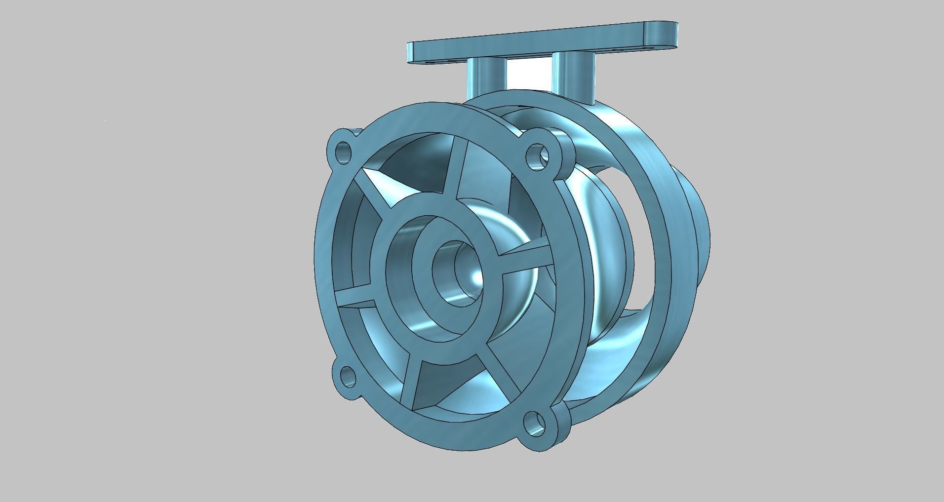 Water Jet Propulsion Unit Hamilton Water Jet Thruster 3D model 3D ...