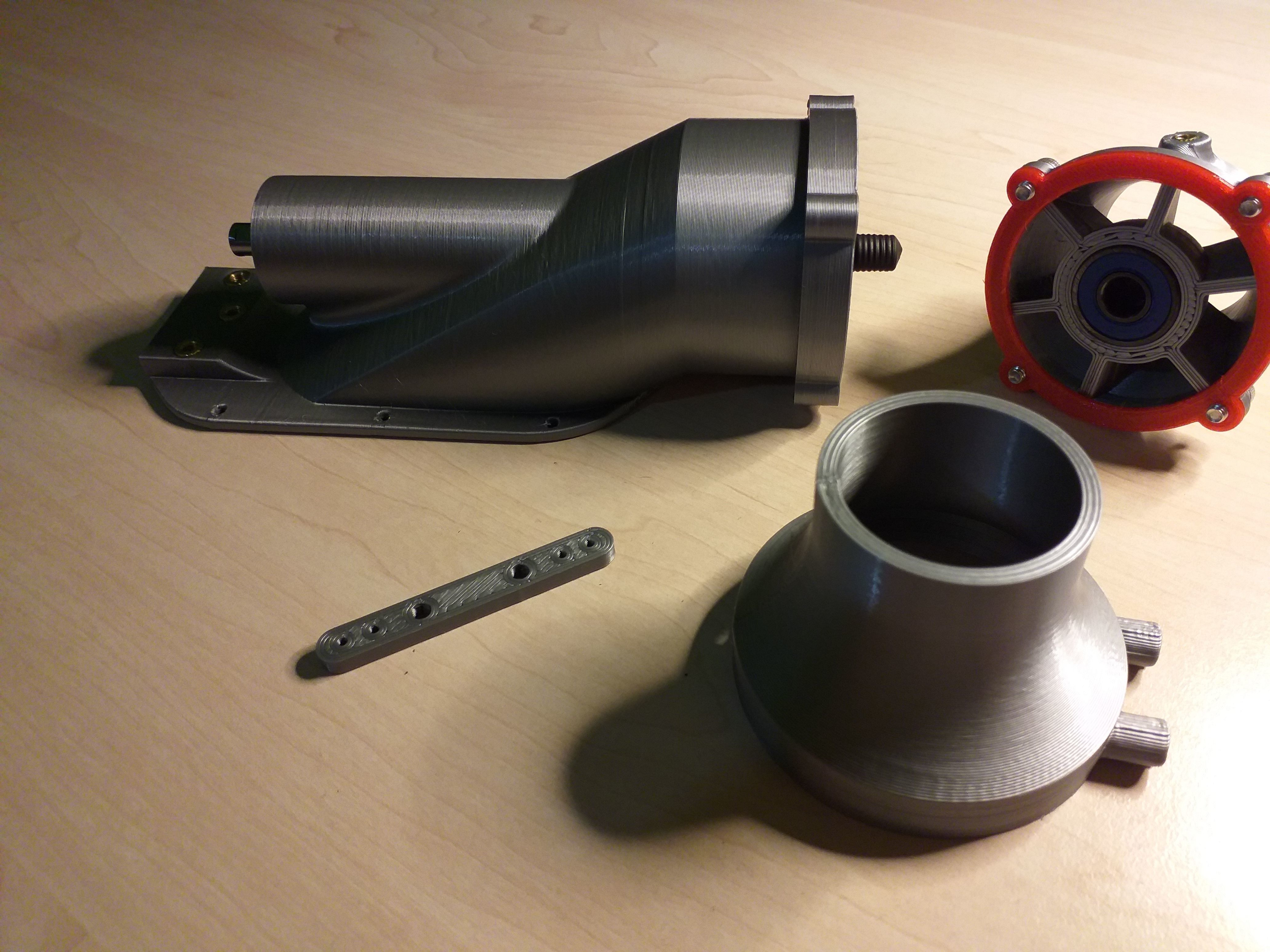 Water Jet Propulsion Unit Hamilton Water Jet Thruster 3D model 3D ...