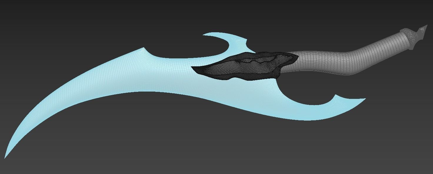 Baruka s Dagger of Sung Jin-Woo from Solo leveling webtoon 3D model 3D ...