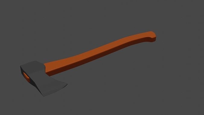 Simple Axe free 3D model | CGTrader