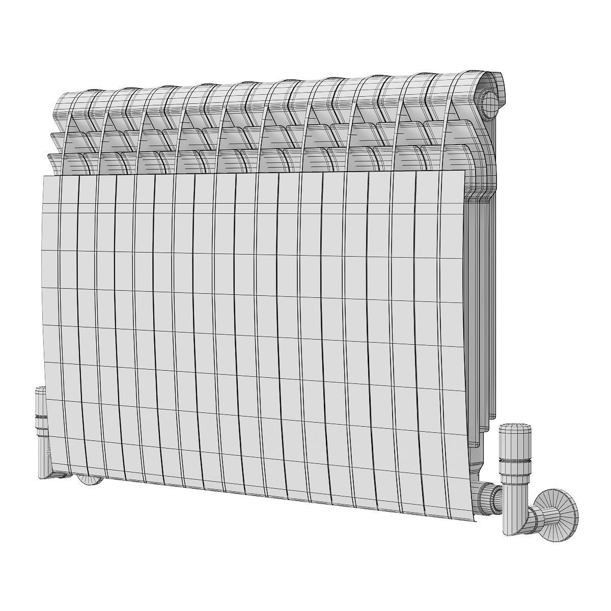 3D model Radiators v1 VR / AR / low-poly | CGTrader