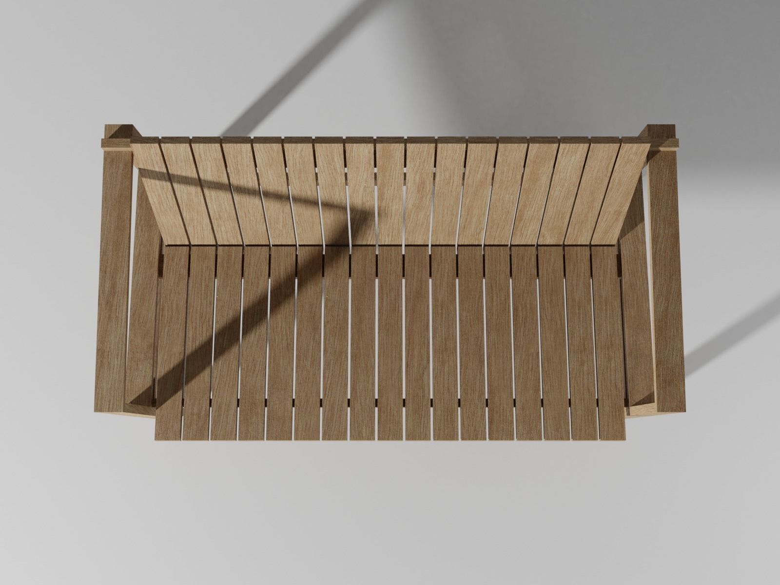 3D model BK12 lounge bench VR / AR / low-poly | CGTrader