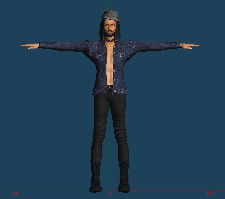 Unity Humanoid Model Male 008 free 3D model animated rigged | CGTrader
