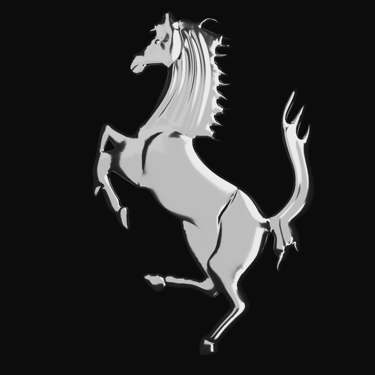 Ferrari Logo 3D model | CGTrader