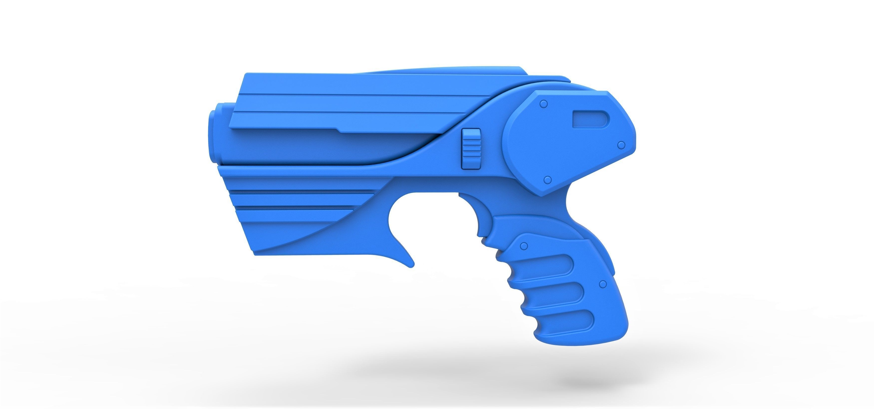 Peacekeeper Pulse Blaster Pistol from Farscape TV series 3D model ...