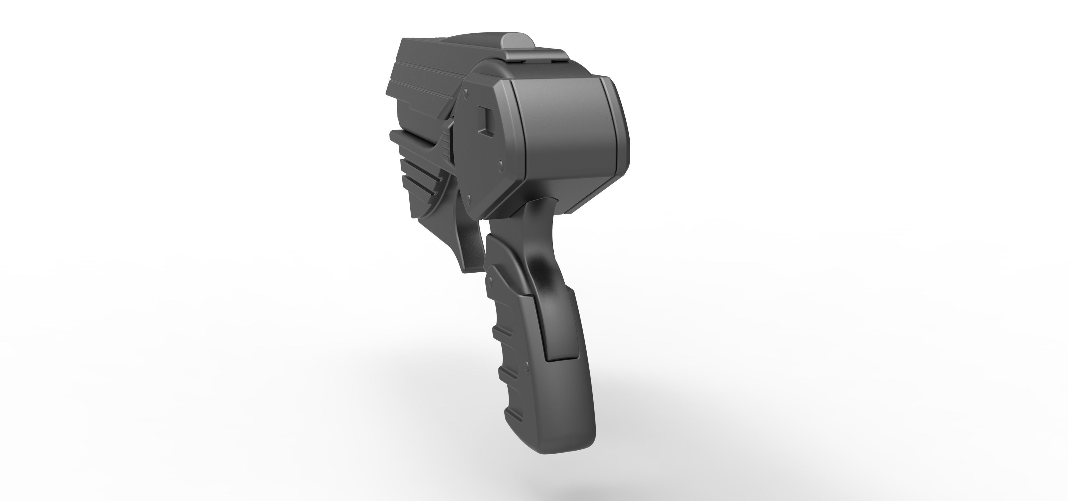 Peacekeeper Pulse Blaster Pistol from Farscape TV series 3D model ...