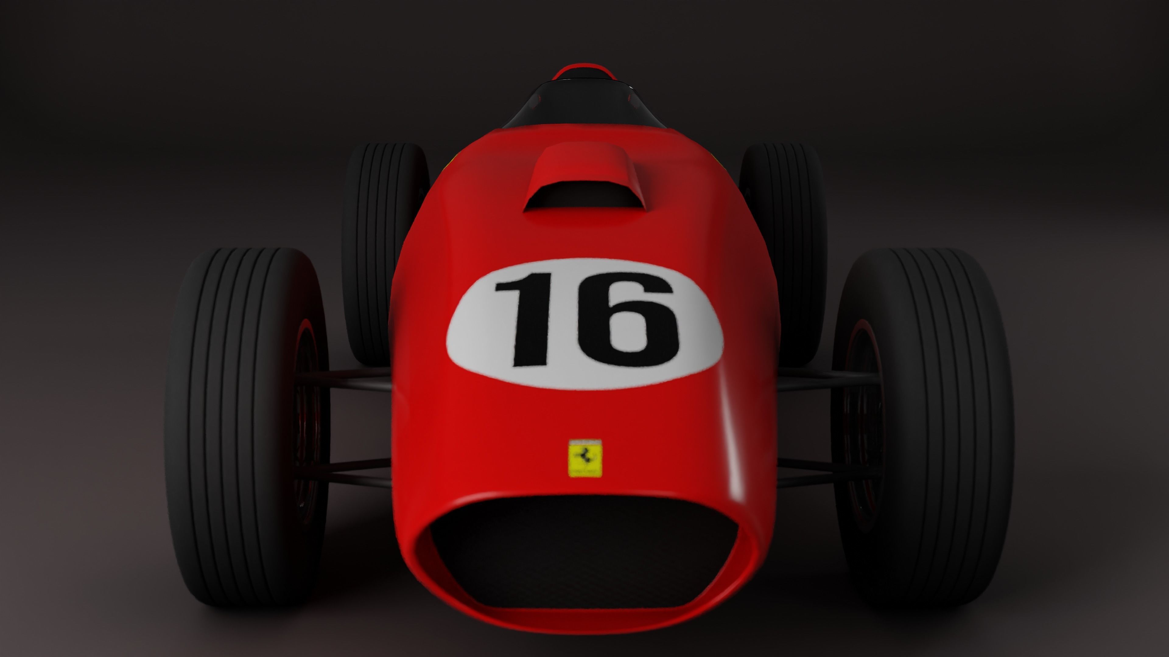 1959 Ferrari 256 F1 free 3D model | CGTrader