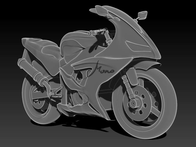 3D model Yamoto motorcycle VR / AR / low-poly | CGTrader