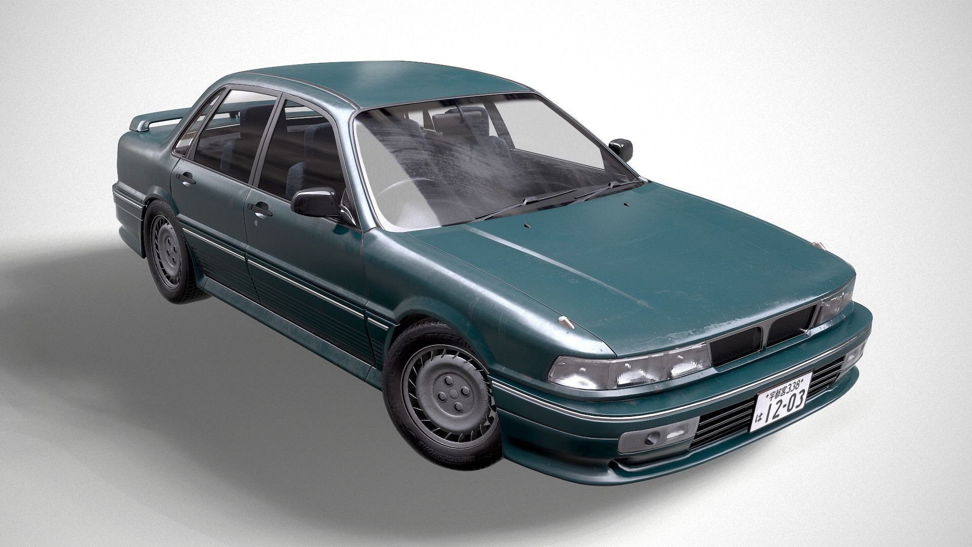 3D model Mitsubishi Galant 6 VR / AR / low-poly | CGTrader