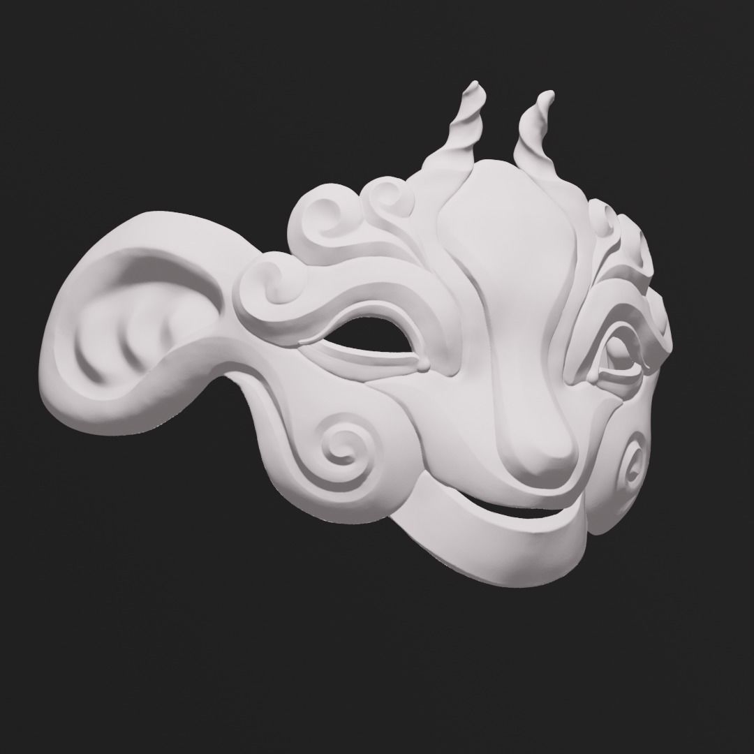 Soul Mask stl file for 3d printing 3D model 3D printable | CGTrader