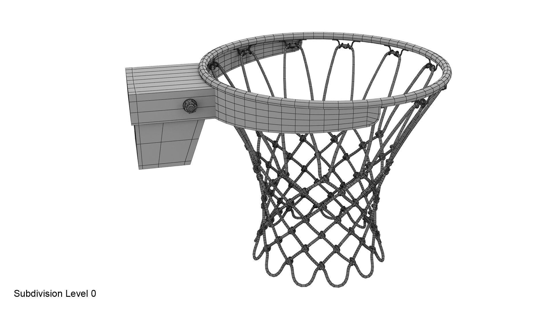 Basketball rim 3D model | CGTrader