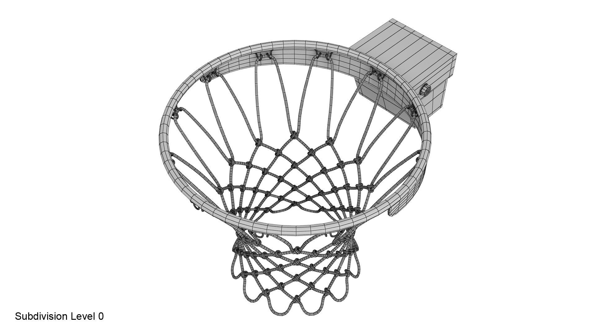 Basketball rim 3D model | CGTrader