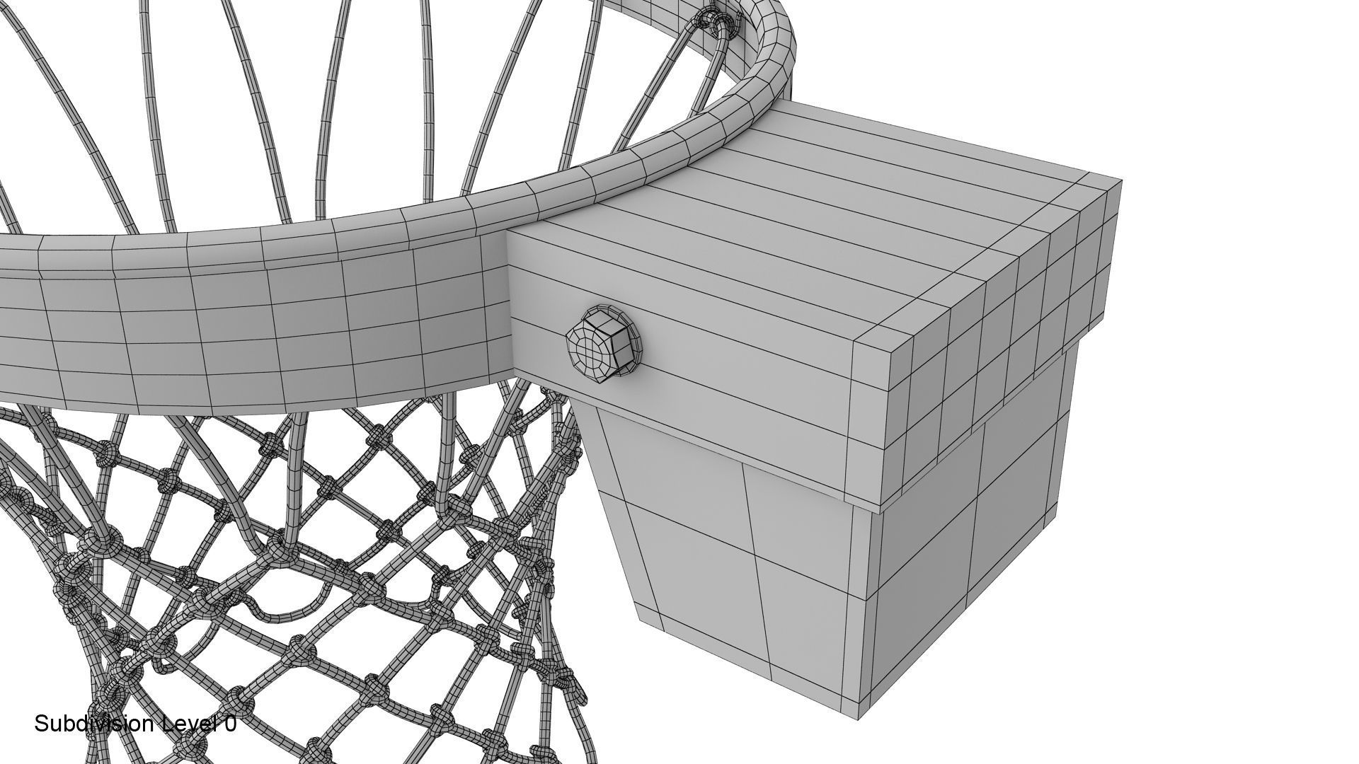 Basketball rim 3D model | CGTrader