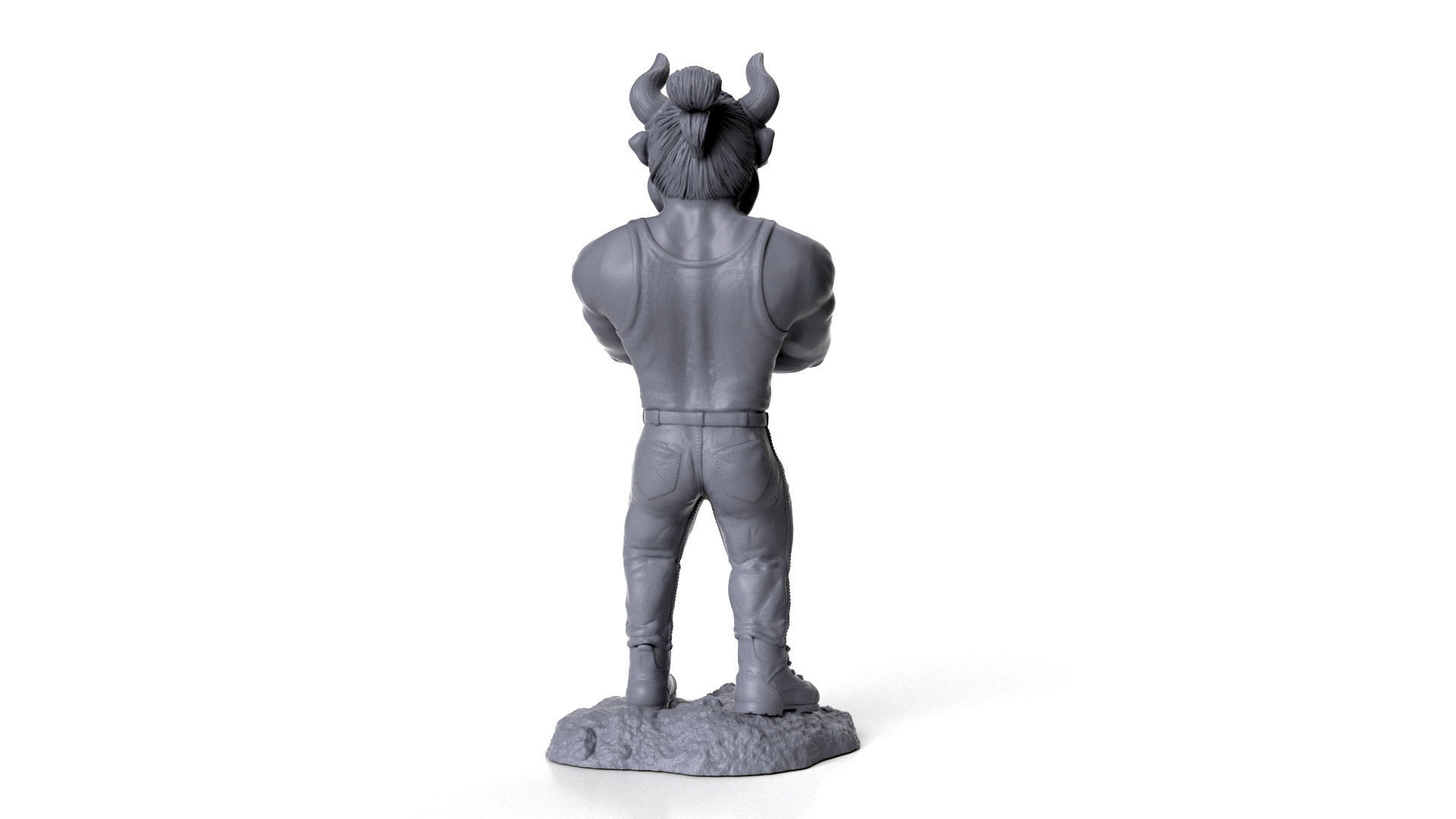 Human-Bull 3D model 3D printable | CGTrader