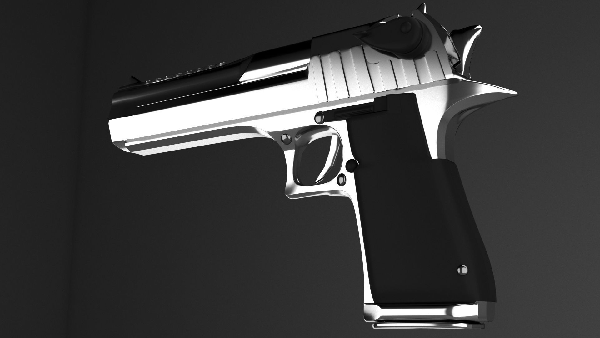 DESERT EAGLE - HIGH POLY 3D model | CGTrader