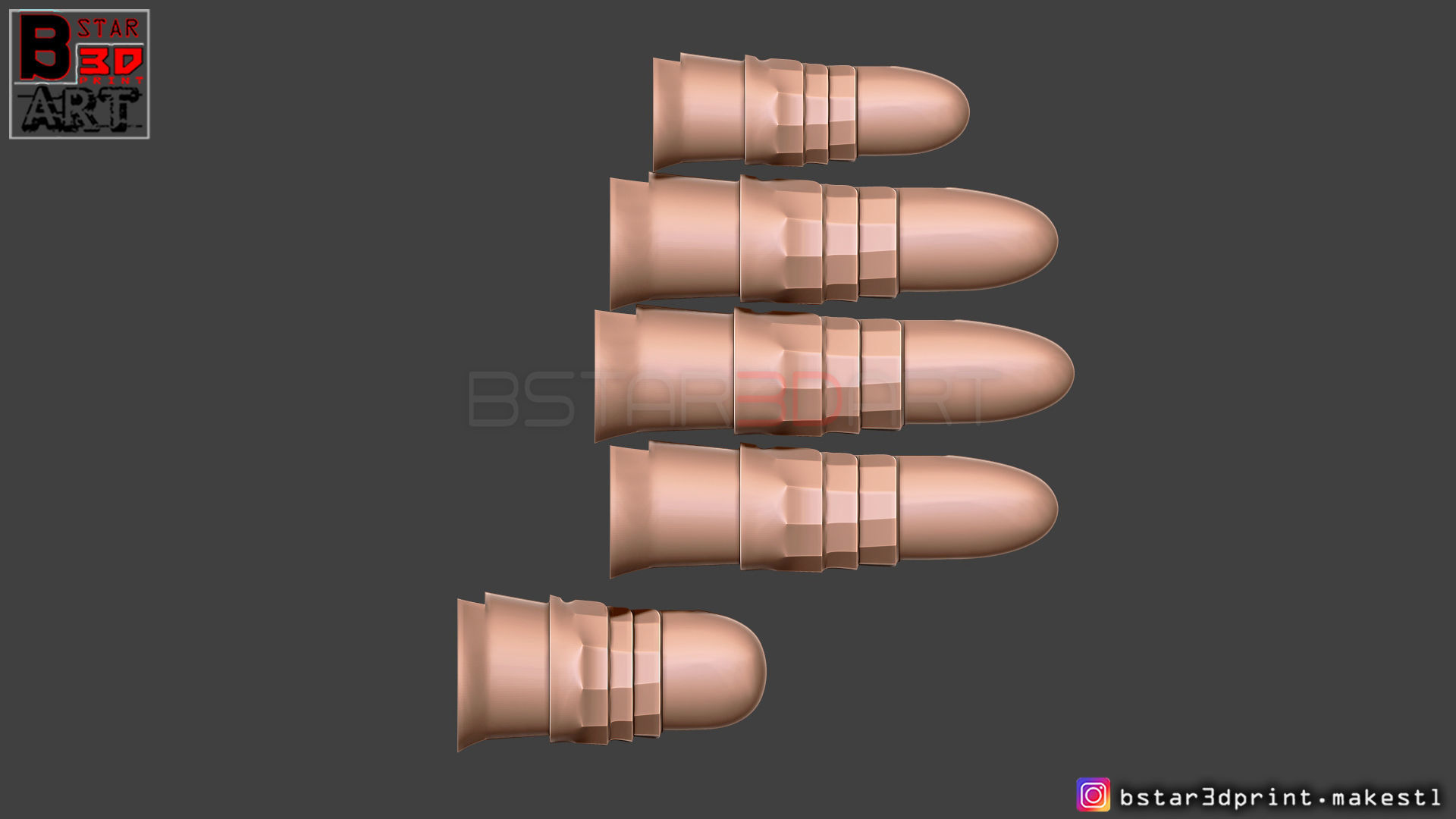 Cloud Finger Armor - Final Fantasy VII remake PS4 For cosplay 3D model ...