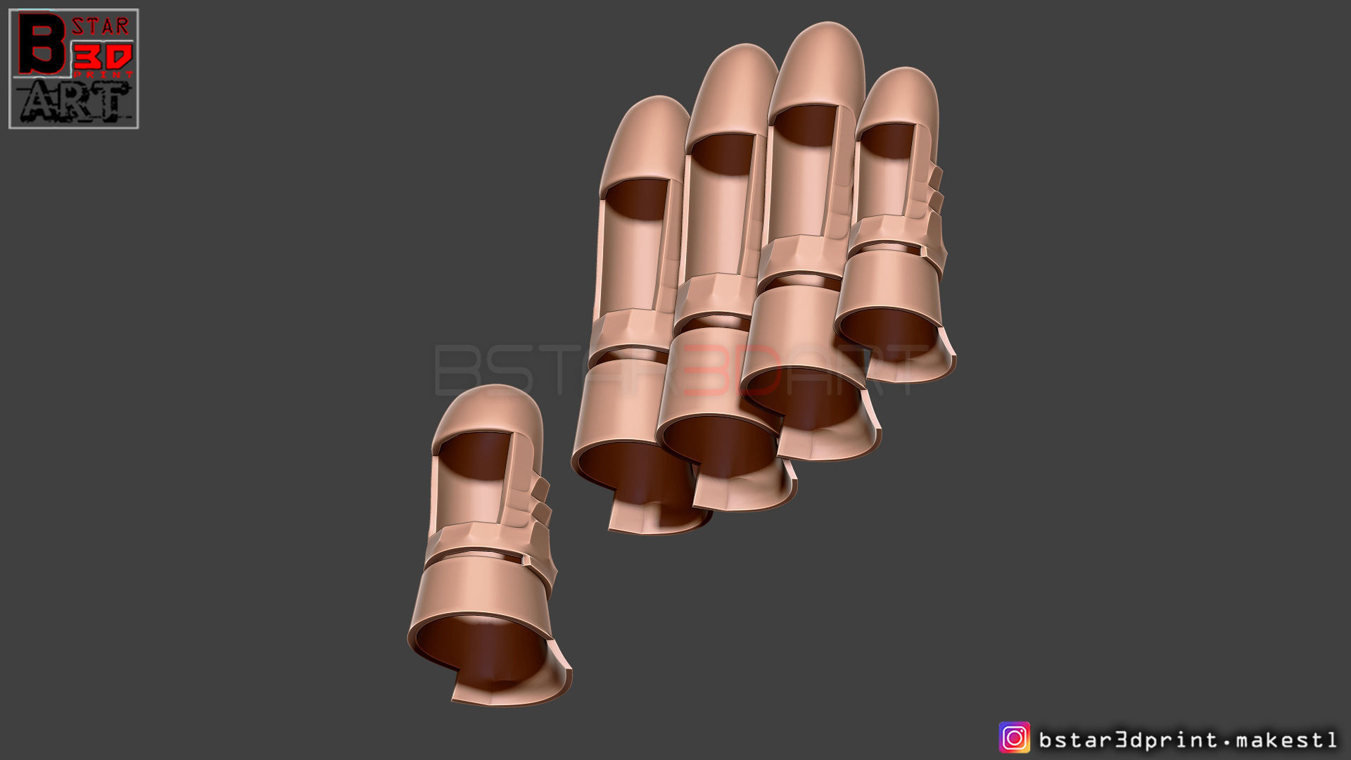 Cloud Finger Armor - Final Fantasy VII remake PS4 For cosplay 3D model ...