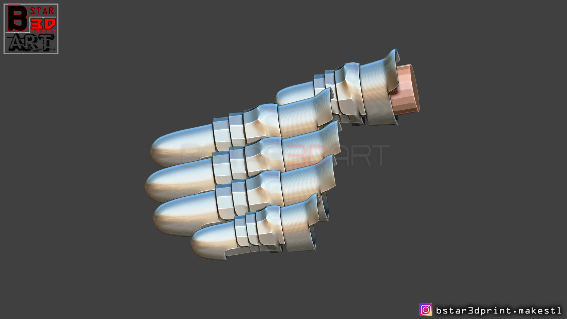 Cloud Finger Armor - Final Fantasy VII remake PS4 For cosplay 3D model ...