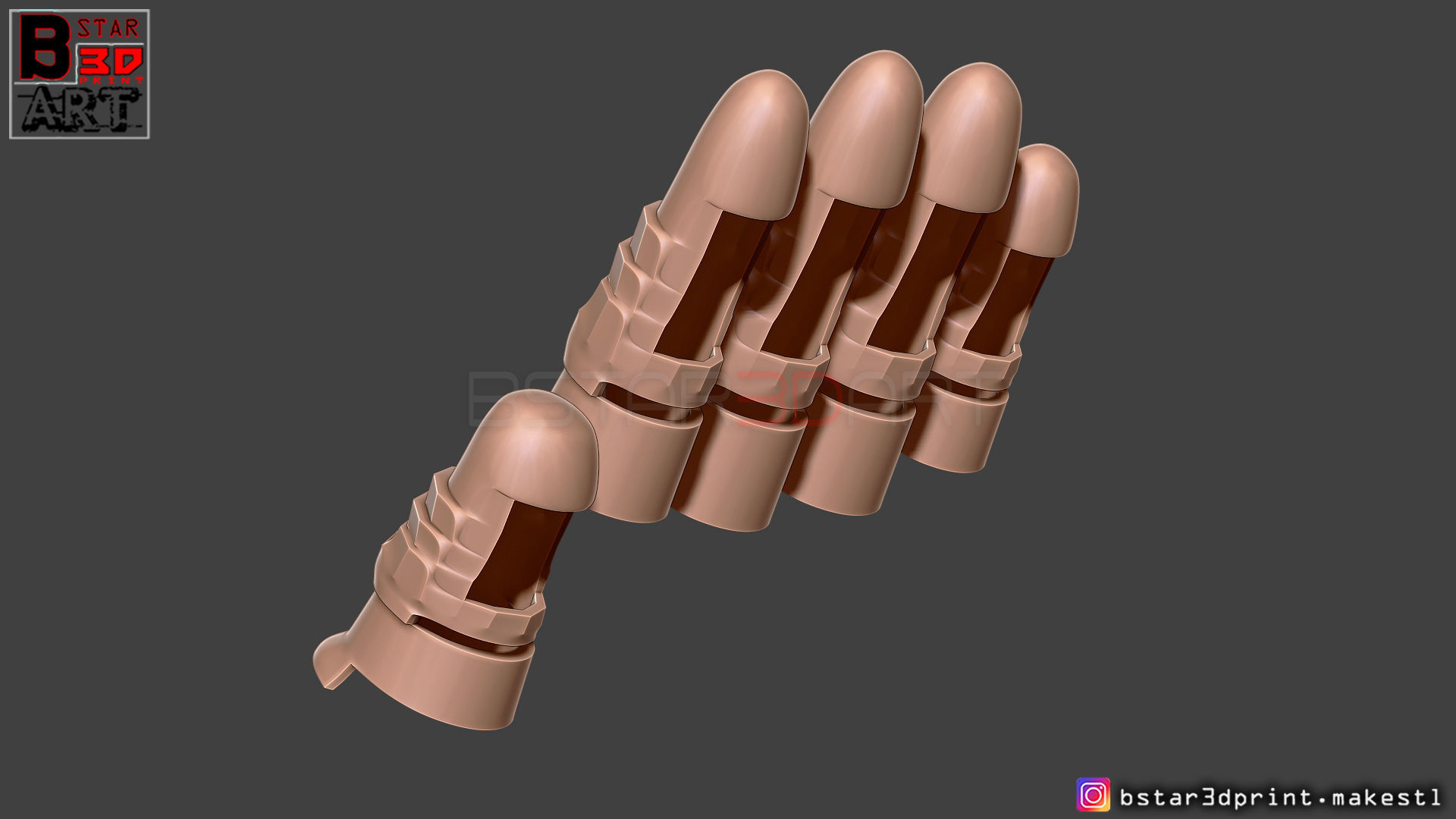 Cloud Finger Armor - Final Fantasy VII remake PS4 For cosplay 3D model ...
